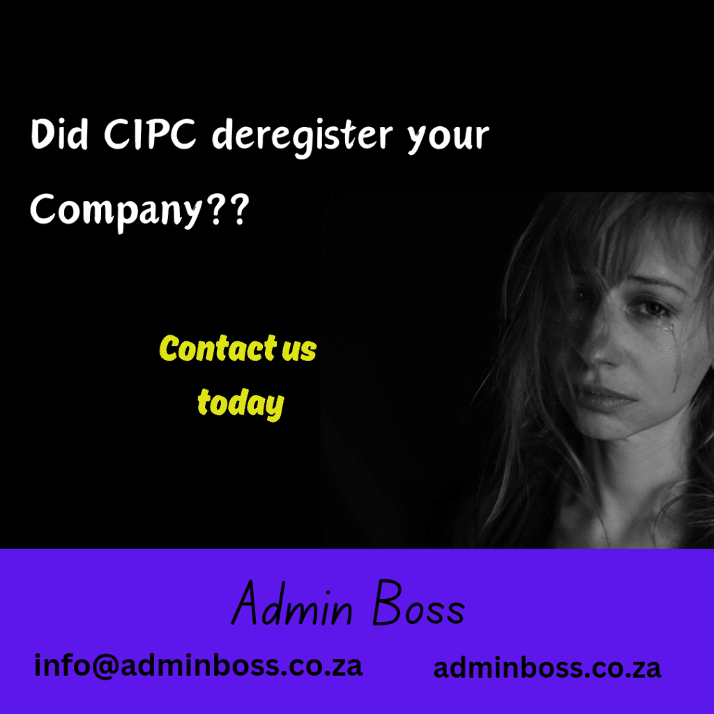 Reinstating a company at CIPC to stay compliant