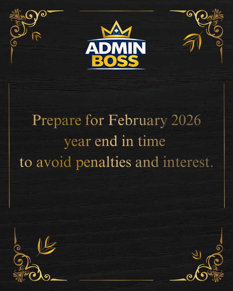 February Year End Deadline: Financial Statements & Provisional Tax Due ...